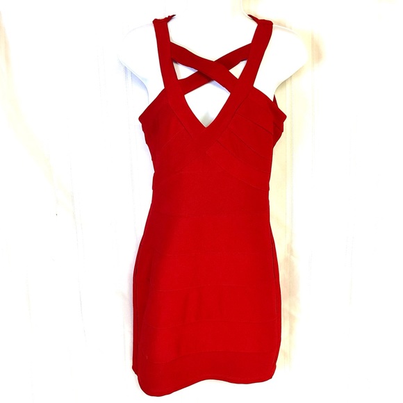 Ruby Rox | Dresses | Ruby Rox Red Bodycon Dress 9 | Poshmark